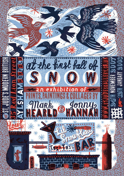 At The First Fall of Snow | Mark Hearld | St. Jude's Prints